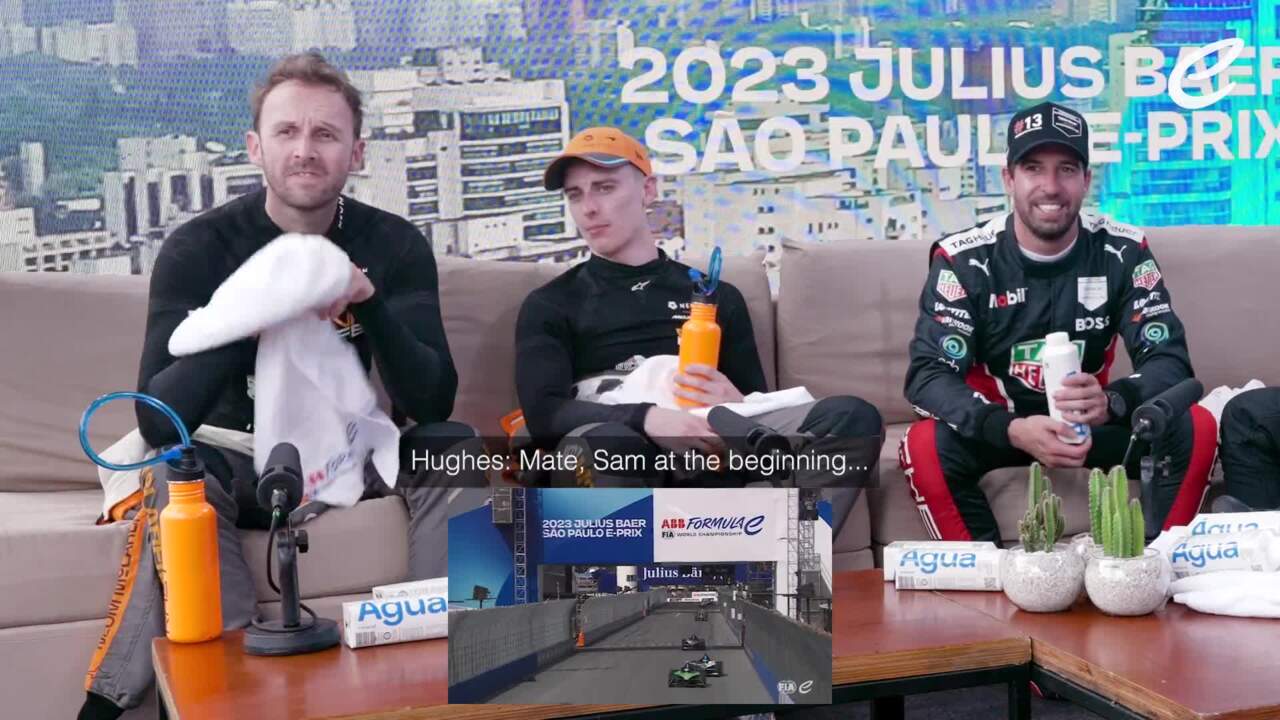 DRIVERS' ROOM: 2023 Julius Baer São Paulo E-Prix