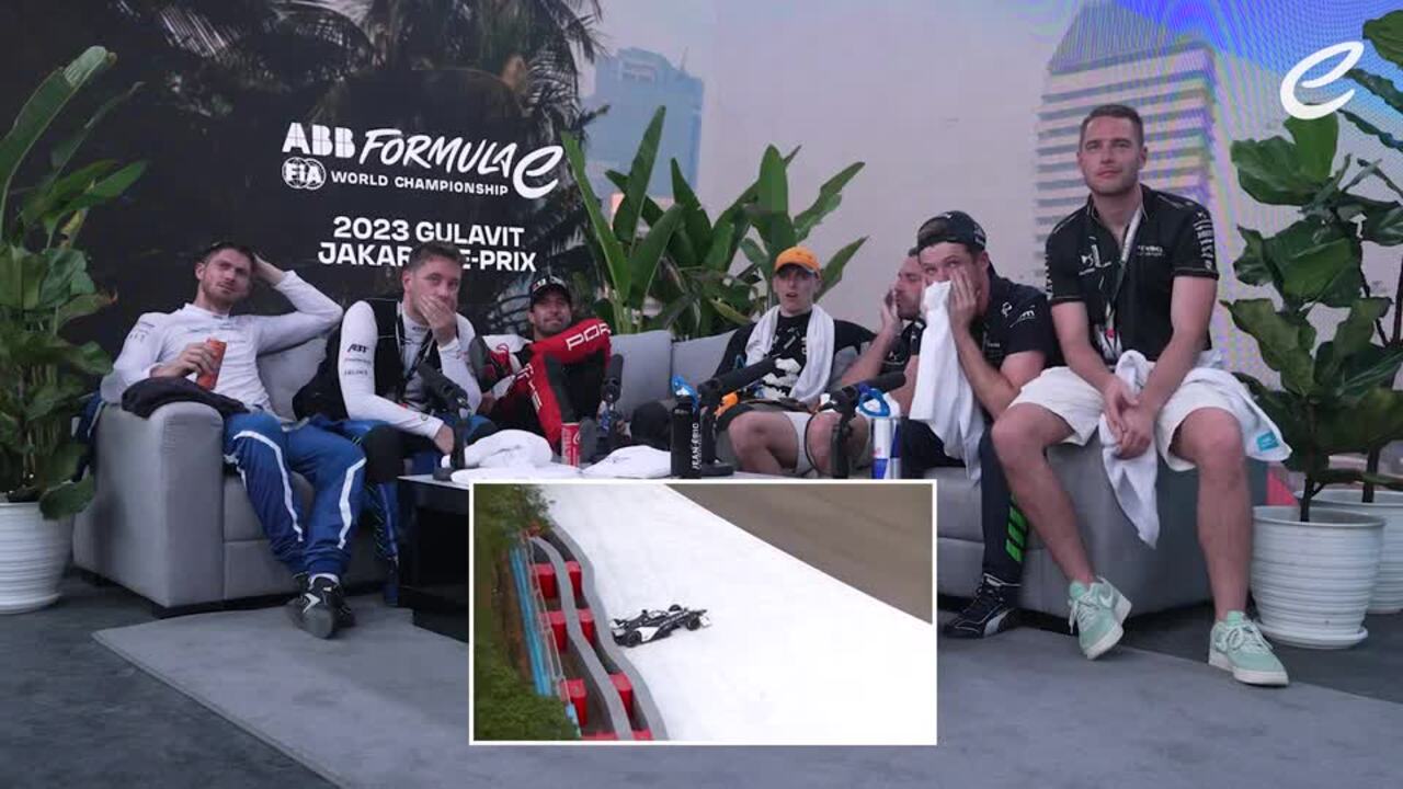 DRIVERS' ROOM: 2023 Gulavit Jakarta E-Prix