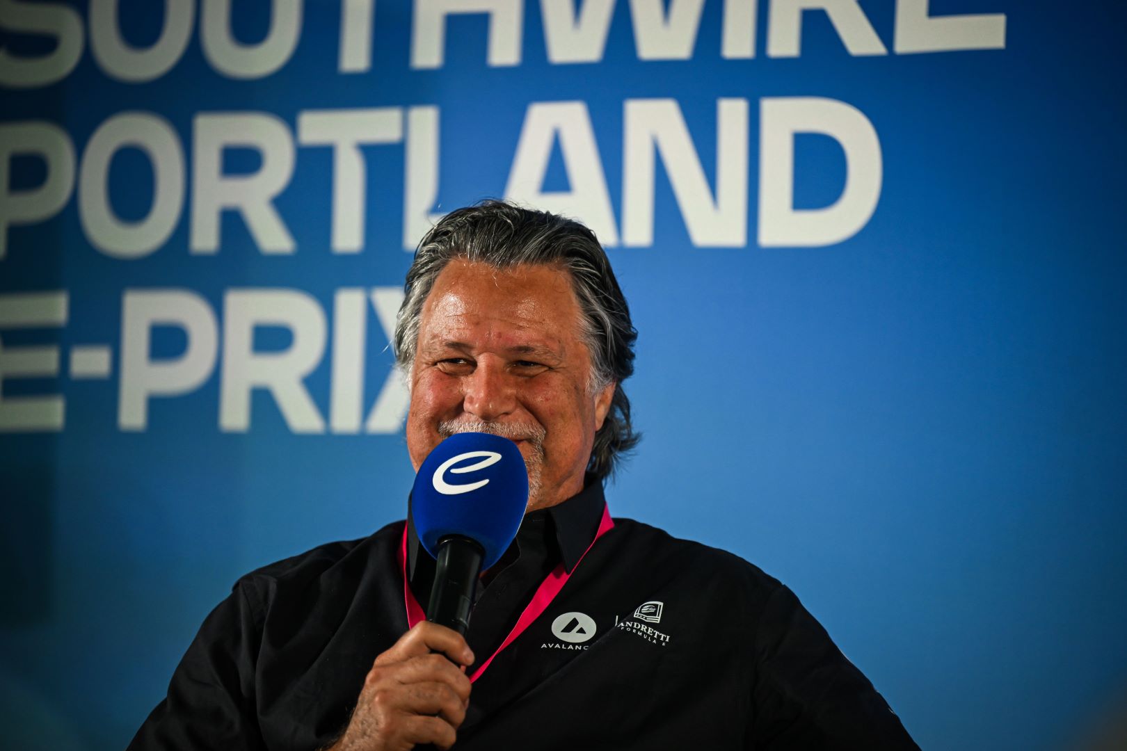 Michael Andretti on Dennis' 'home' Portland pole