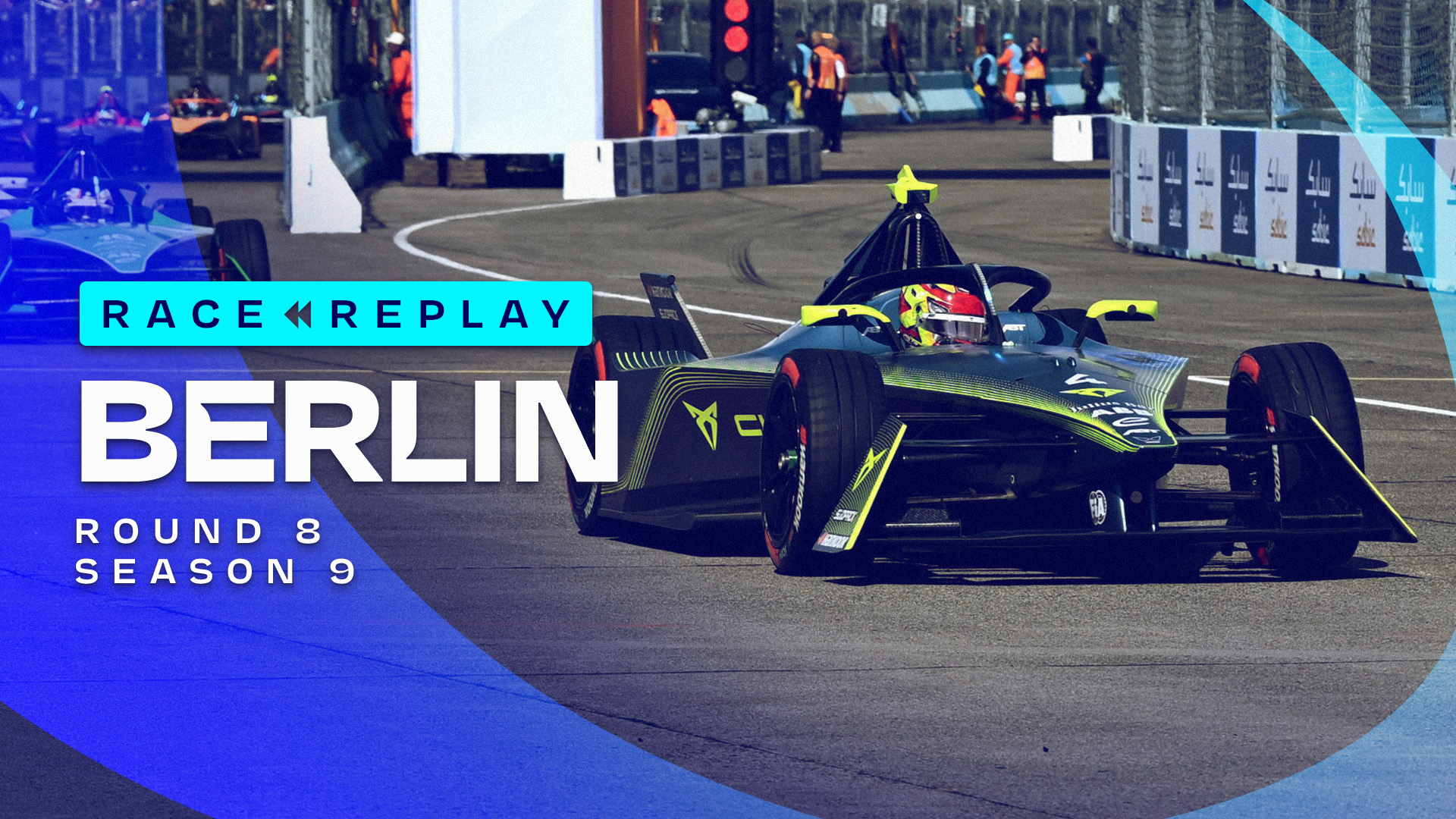 FULL RACE: 2023 Berlin E-Prix, Round 8