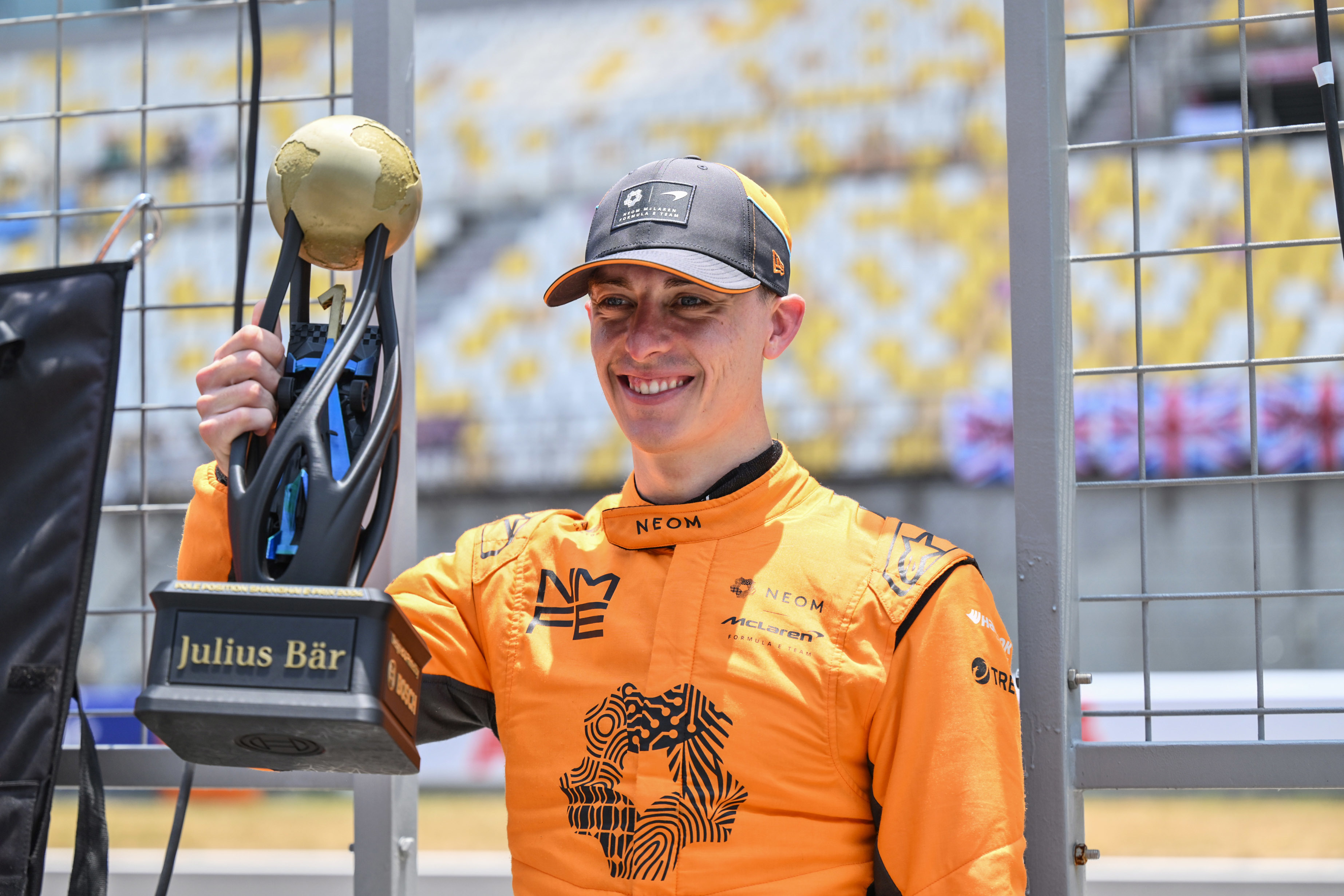 Pole man Hughes on Shanghai P1