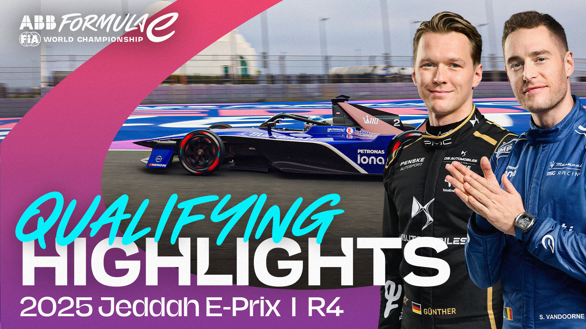 HIGHLIGHTS: Qualifying, the 2025 Jeddah E-Prix Round 4