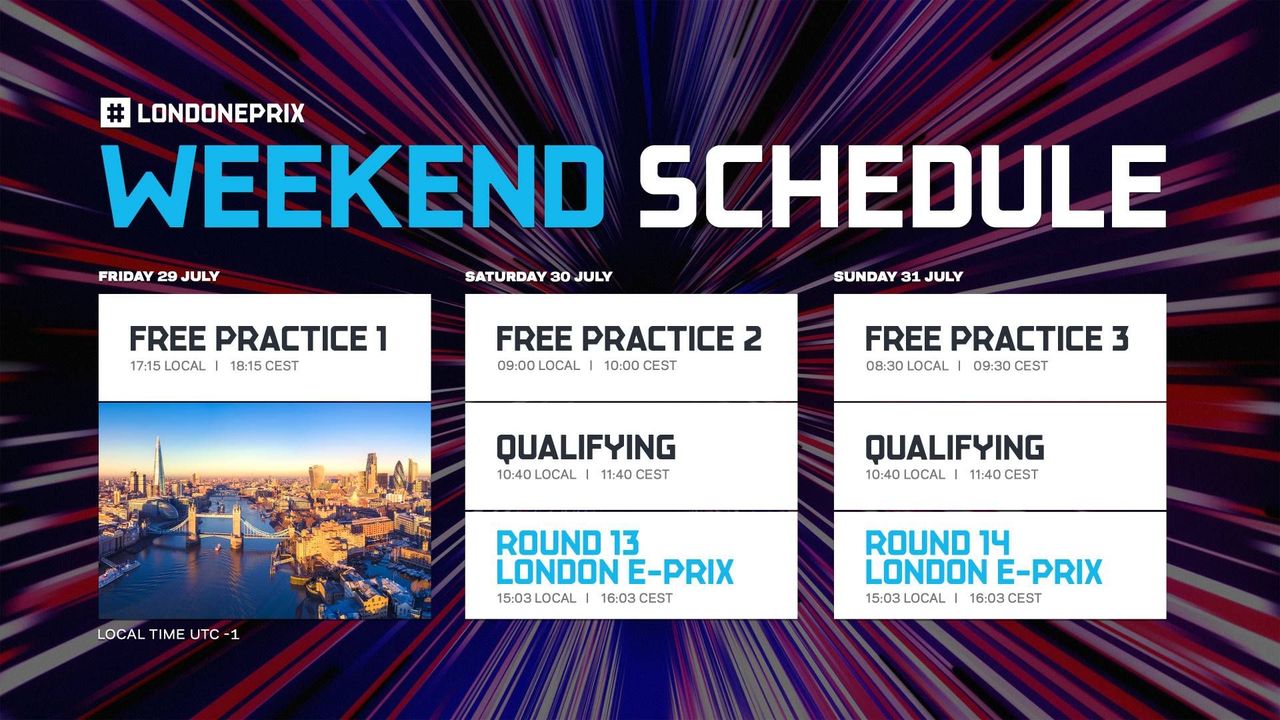 PREVIEW: Everything you need to know ahead of the SABIC London E-Prix