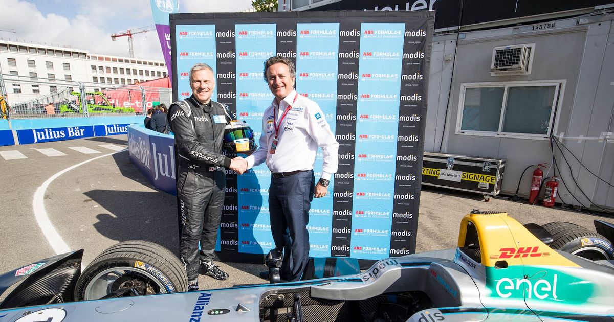 Modis gears up as official partner for Formula E