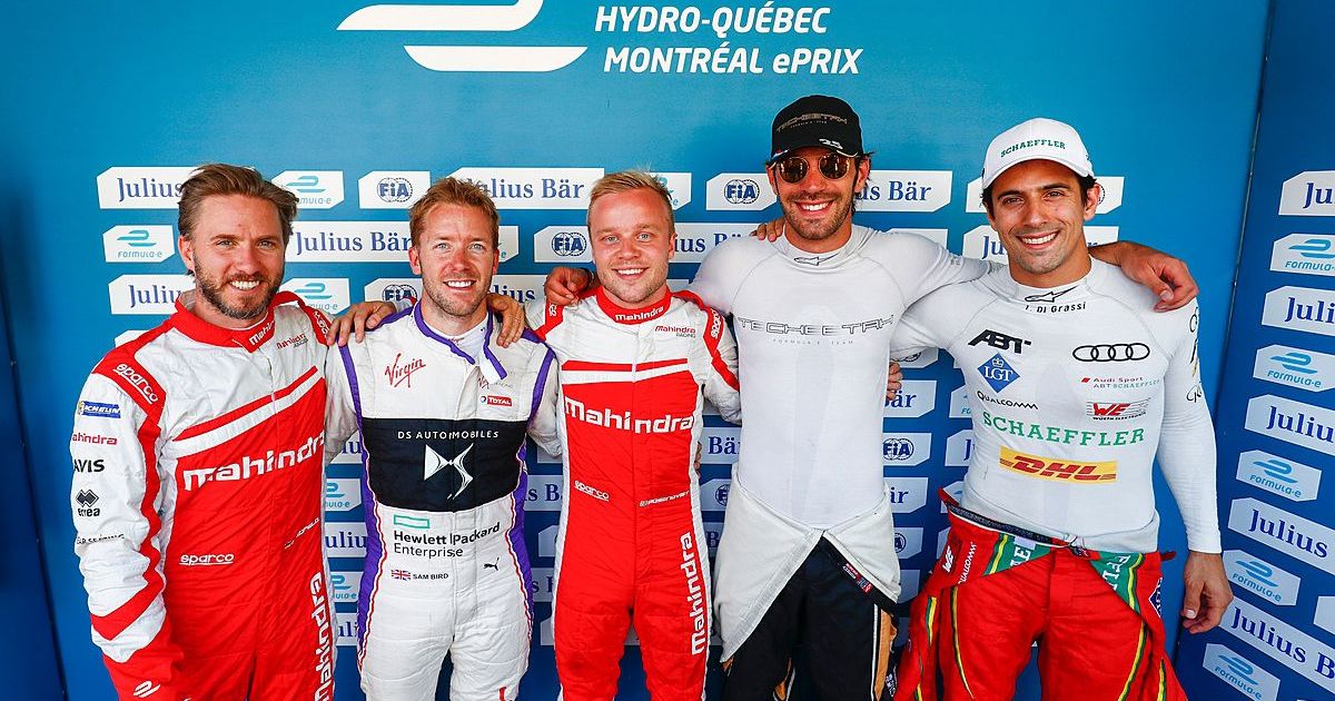 Rosenqvist takes pole as Buemi struggles