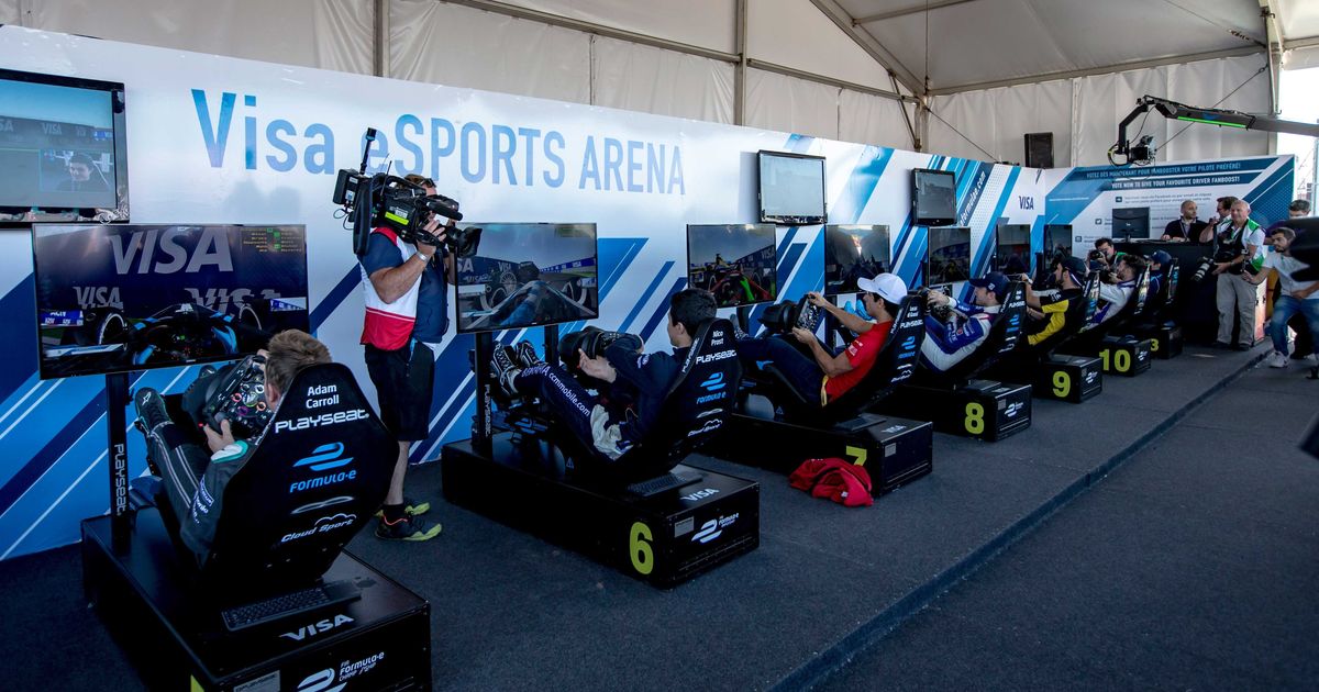 Four sim racers qualify for Visa Vegas eRace