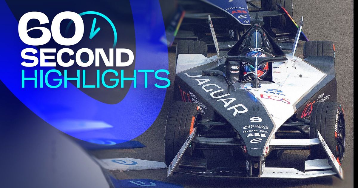 Mitch Evans 2023 Gulavit Jakarta E-Prix highlights