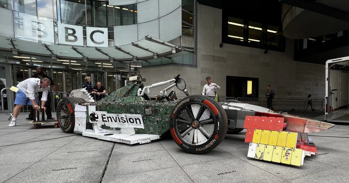 Covers off Envision Racing's new car