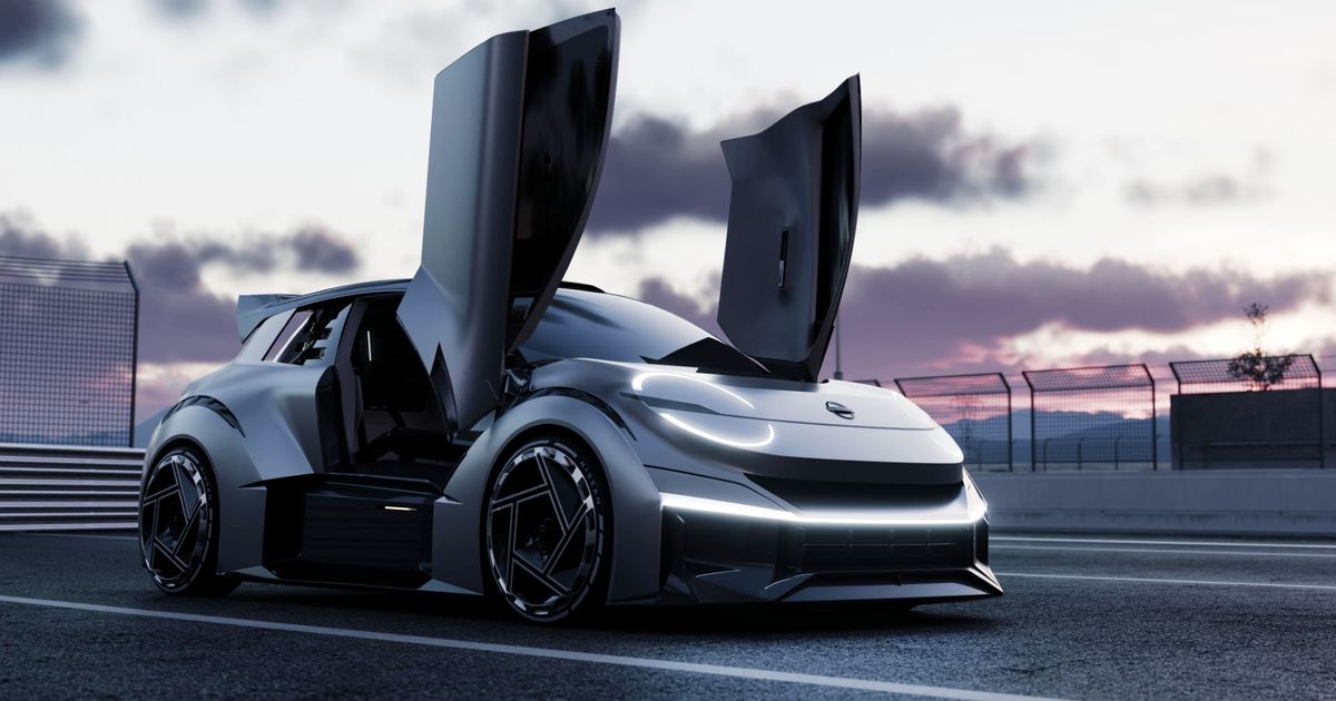 Nissan Concept 20-23 electric hot hatch celebrates 20 years of Nissan ...