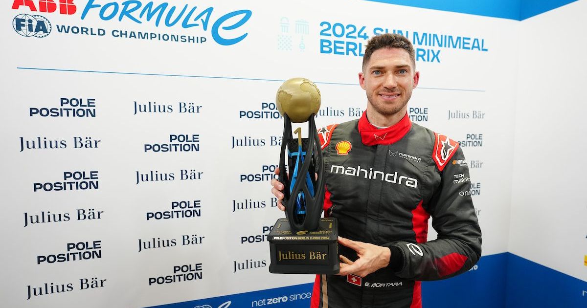 Mortara reflects on his first pole and points with Mahindra