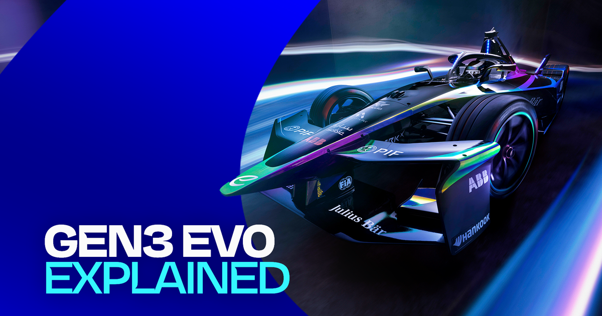 MAKING HISTORY: What does Formula E's New GEN3 Evo race car look like?