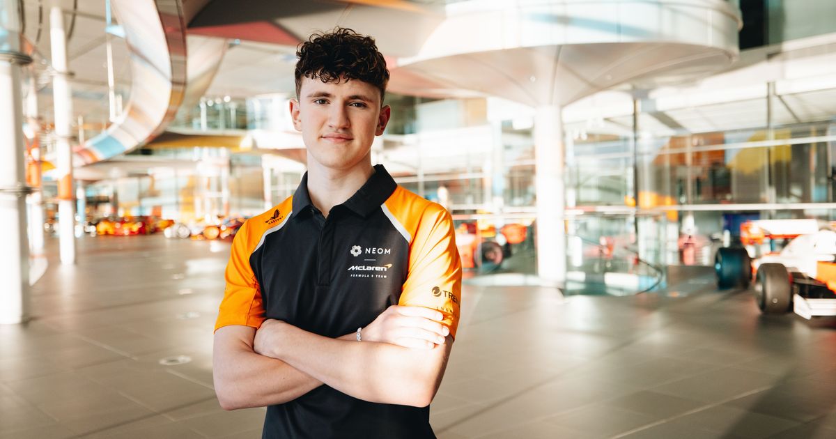NEOM McLaren announces Alex Dunne as Reserve and Development Driver