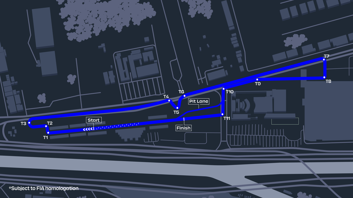 TRACK MAP: What does the São Paulo E-Prix circuit look like?