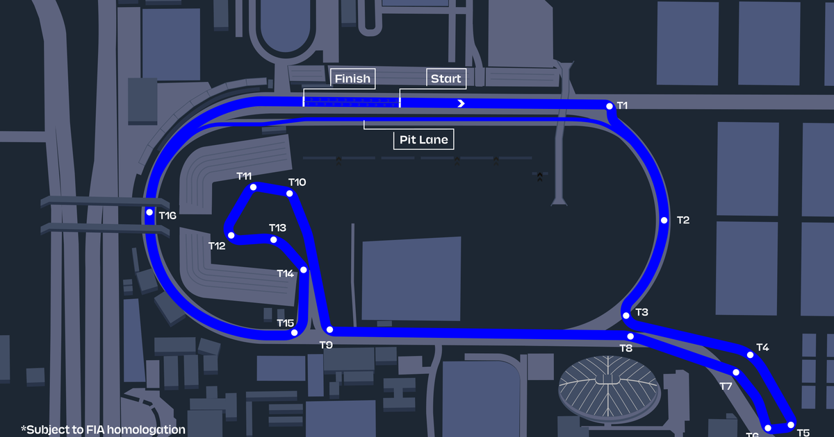 TRACK MAP: What does the Mexico City E-Prix circuit look like?